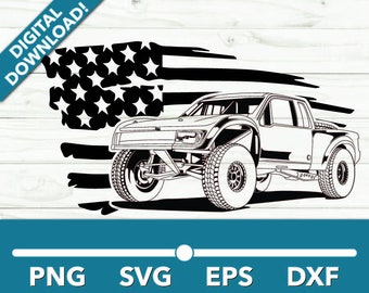 Trophy Truck Vector - Etsy