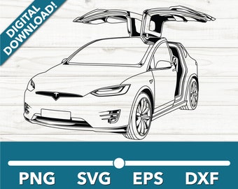 Hypercar High Performance Vehicle SVG Car Clipart Fast Files - Etsy