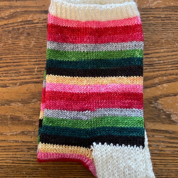 Hand Knit Wool Socks - Etsy