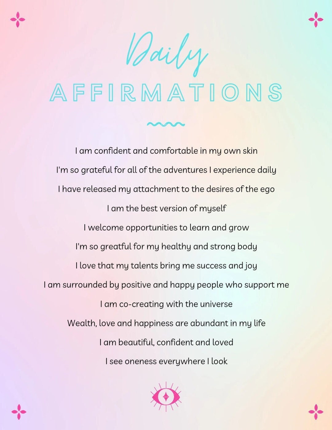 Daily Affirmations, Be King to Yourself, Daily Reminder, Talk Kindly to ...