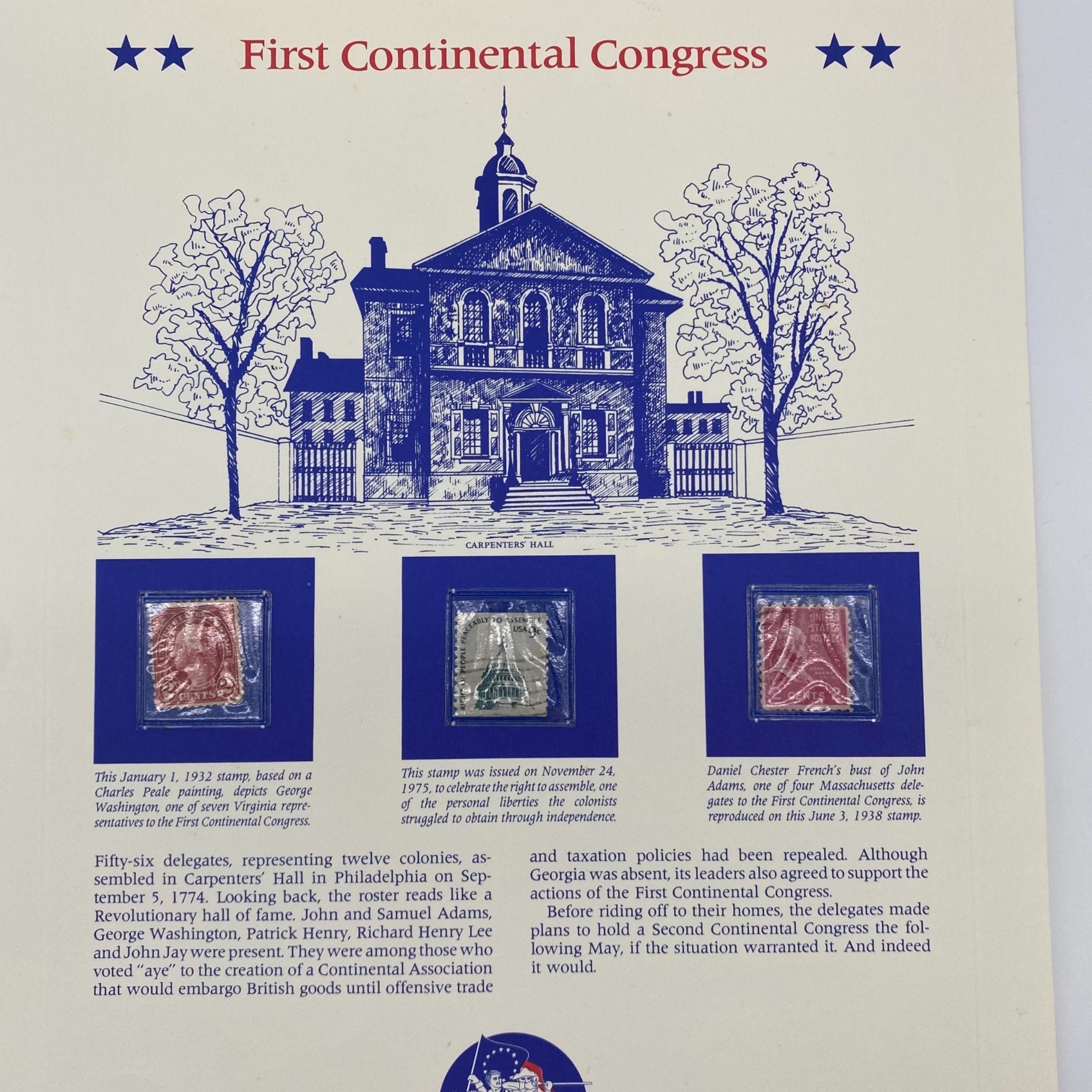 Vintage USPS American Commemorative Stamp Collection Panels - Etsy