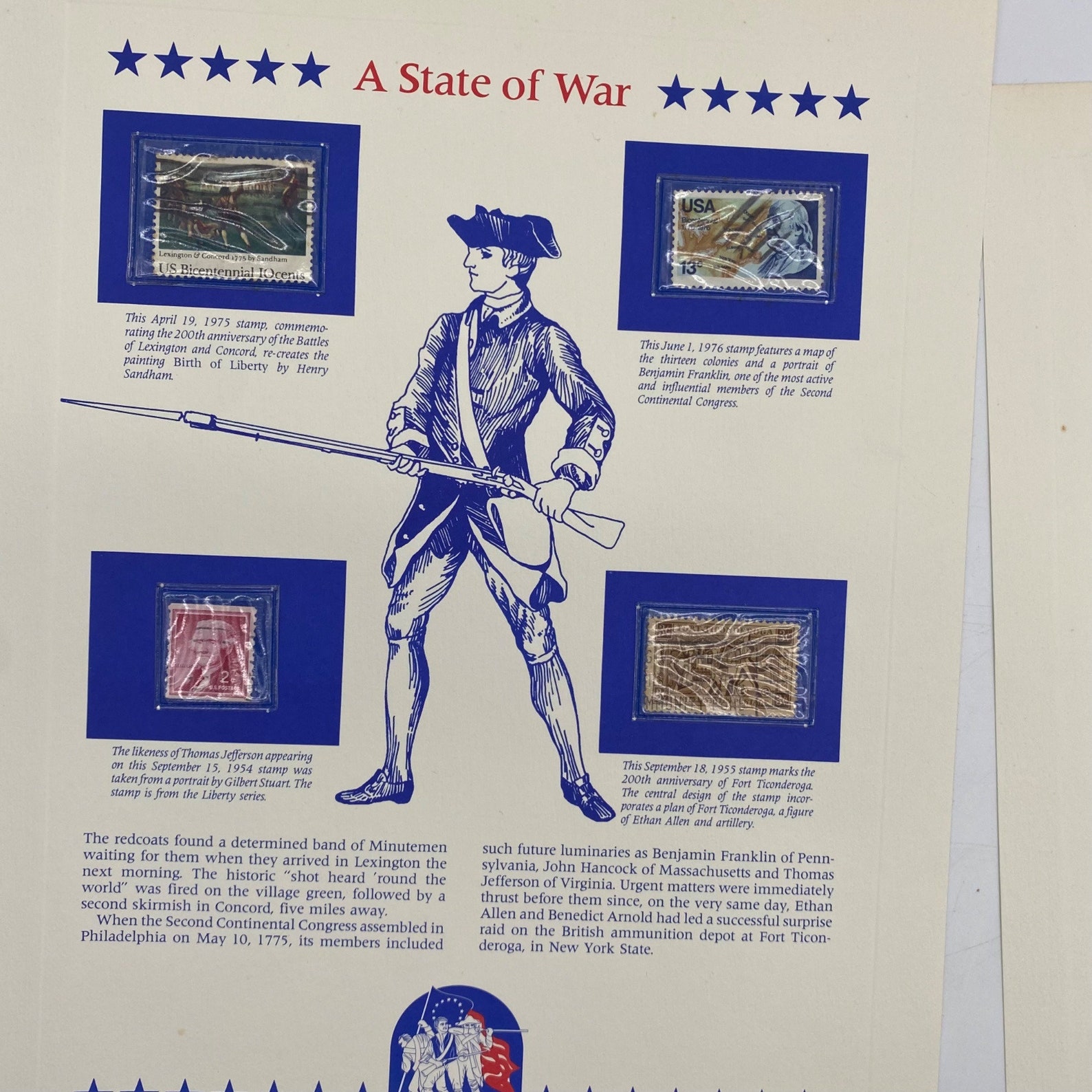 Vintage USPS American Commemorative Stamp Collection Panels - Etsy