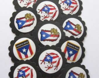 Puerto Rico Cake Topper - Etsy