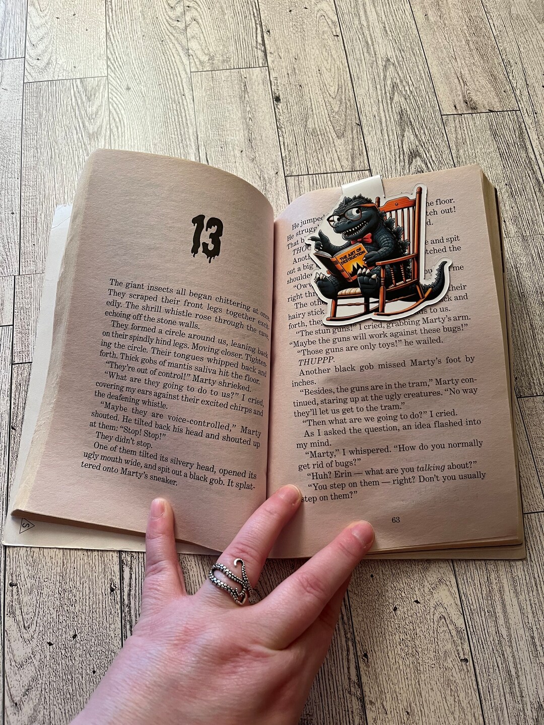 Godzilla Toho Magnetic Bookmarks - Etsy