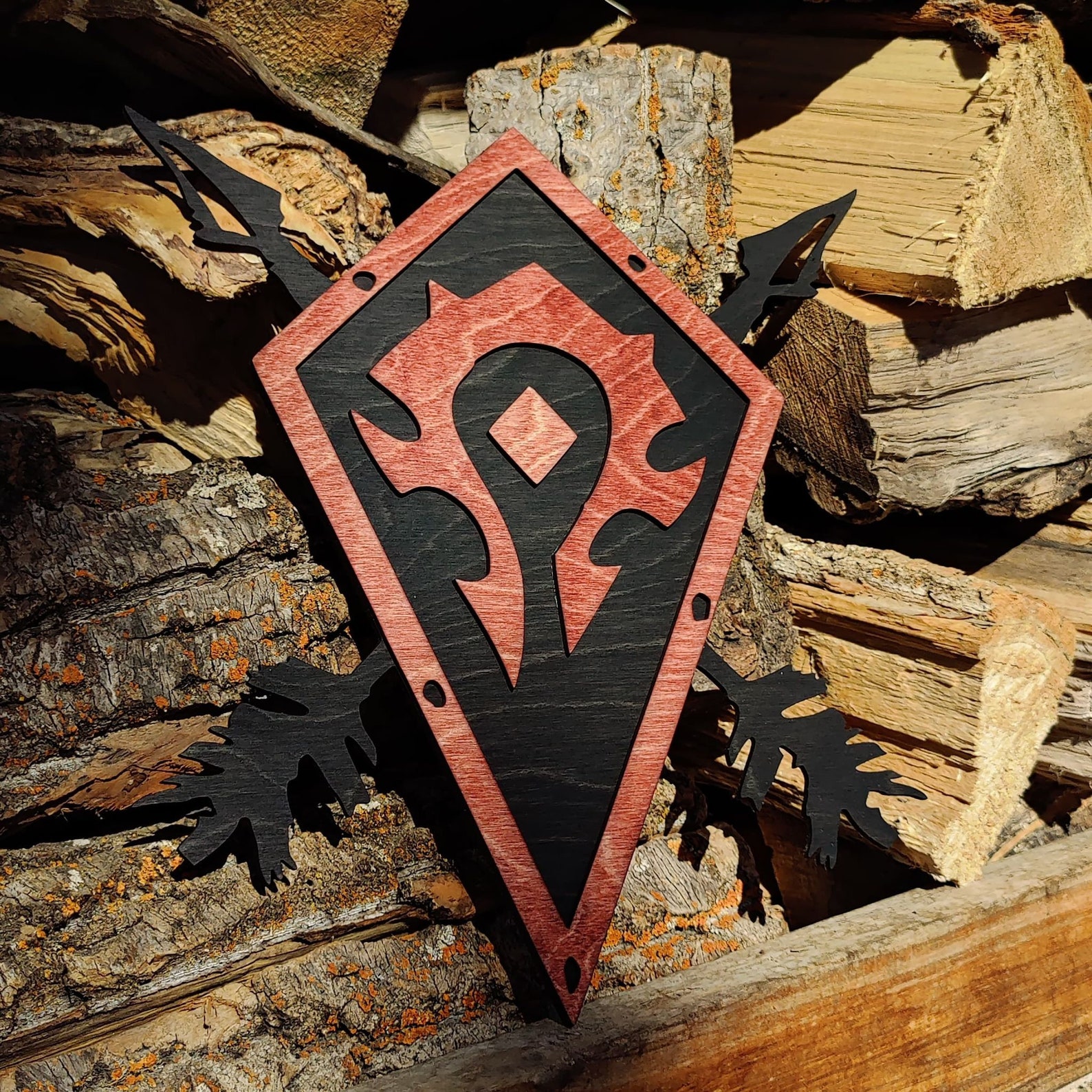 Horde Wall Shield Horde Crest World of Warcraft Warcraft | Etsy