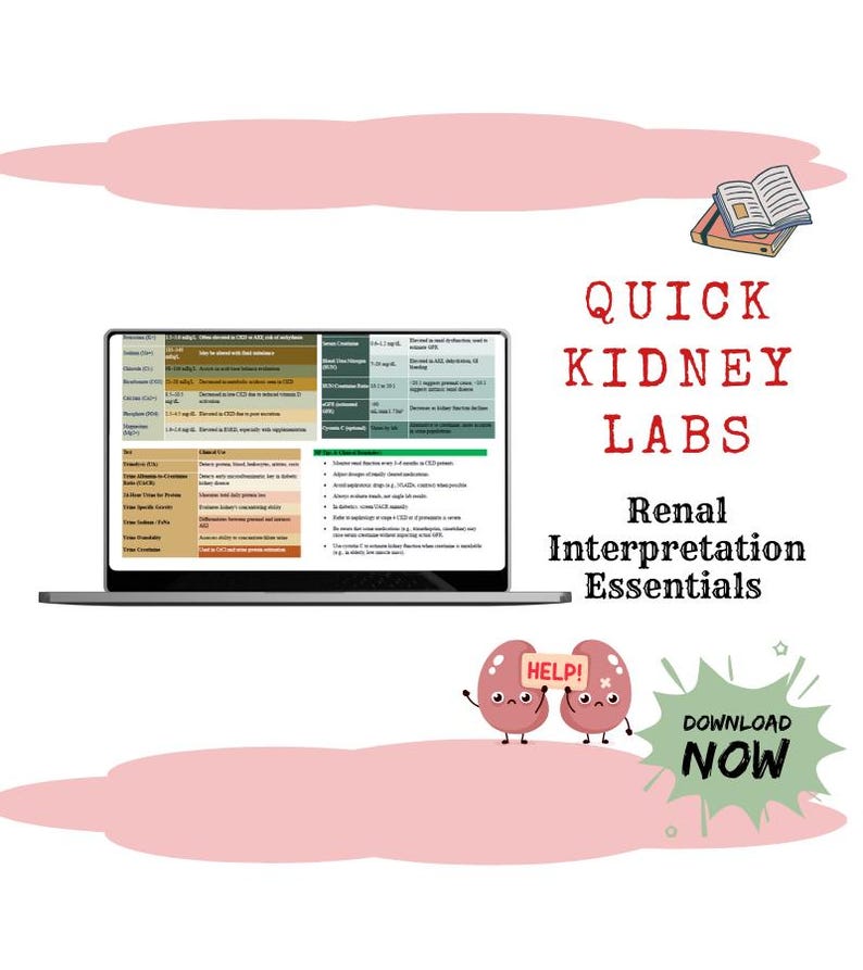Quick Kidney Labs, CKD Staging, UTI Clues & Renal Interpretation ...