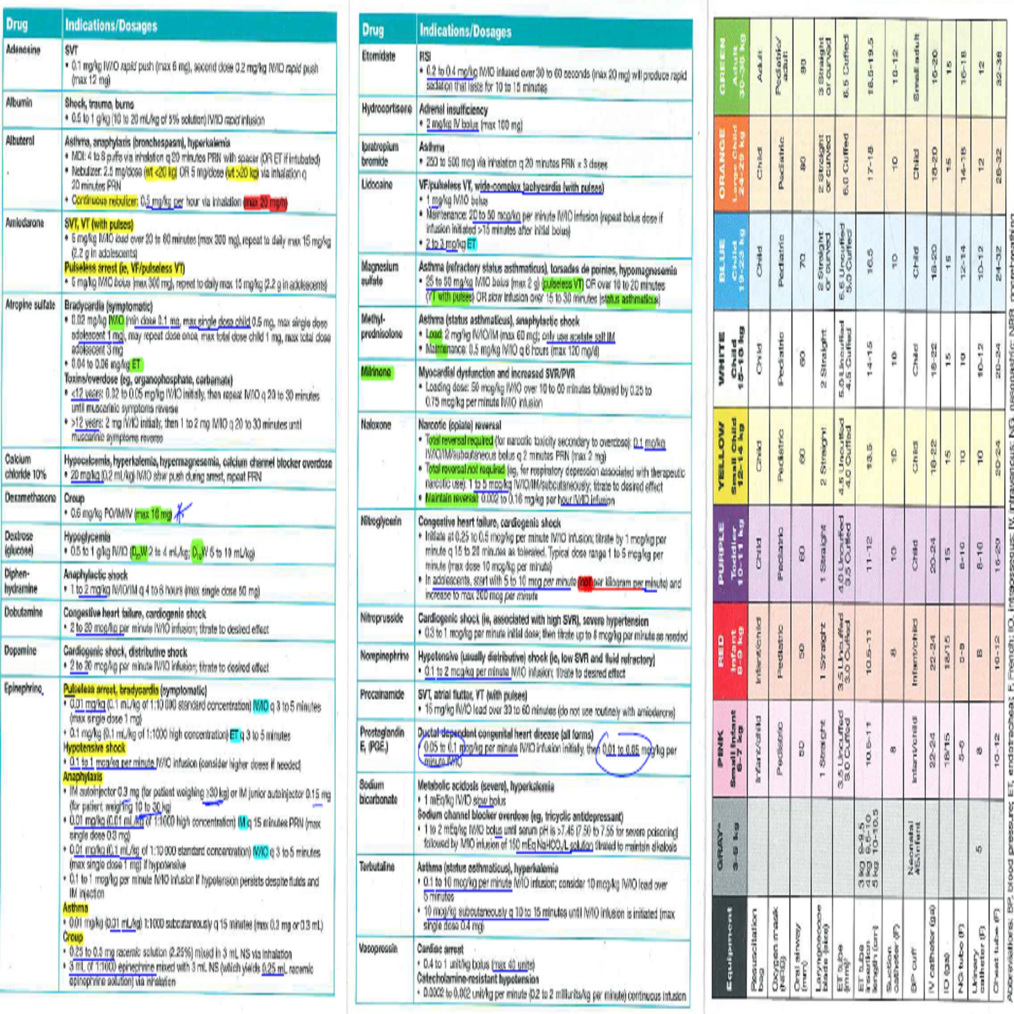 PALS Study Guide to Pass Your Aha's PALS Course 30 Pages - Etsy