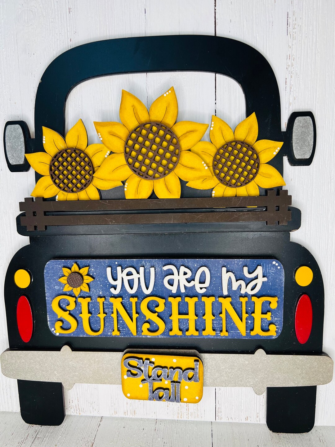 Sunflower Farmhouse Truck Add-on - Etsy