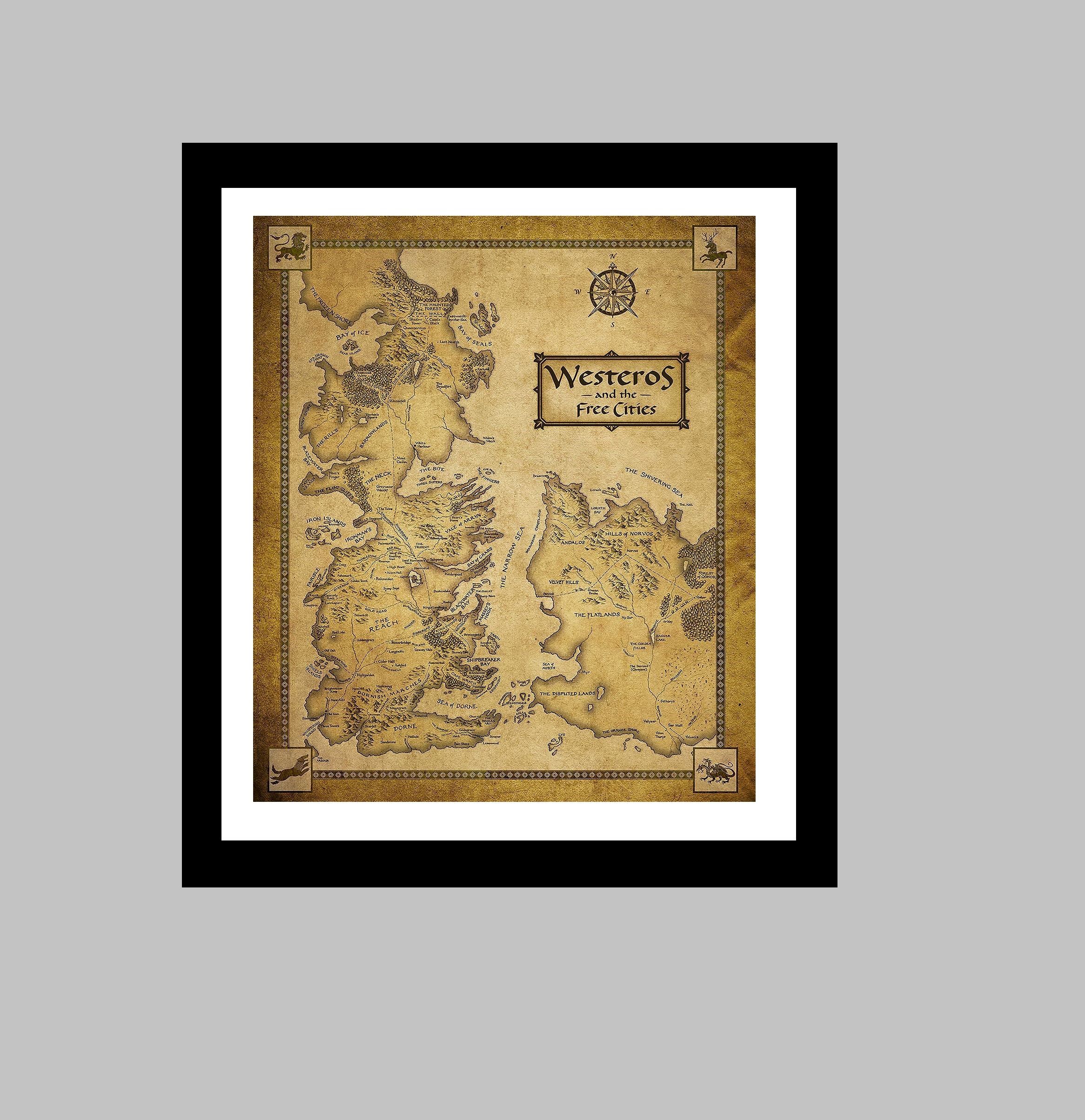 Game Of Thrones Map Pdf