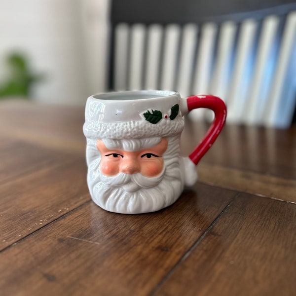 Vintage Santa Mugs - Etsy