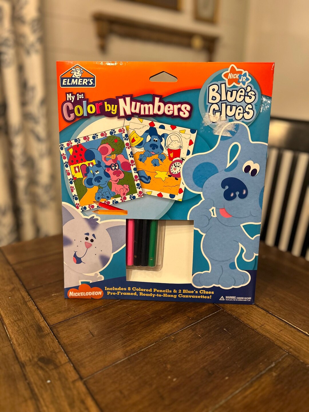 Blues Clues Color by Number - Etsy