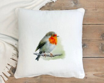 Robin Cushion Cover | Etsy