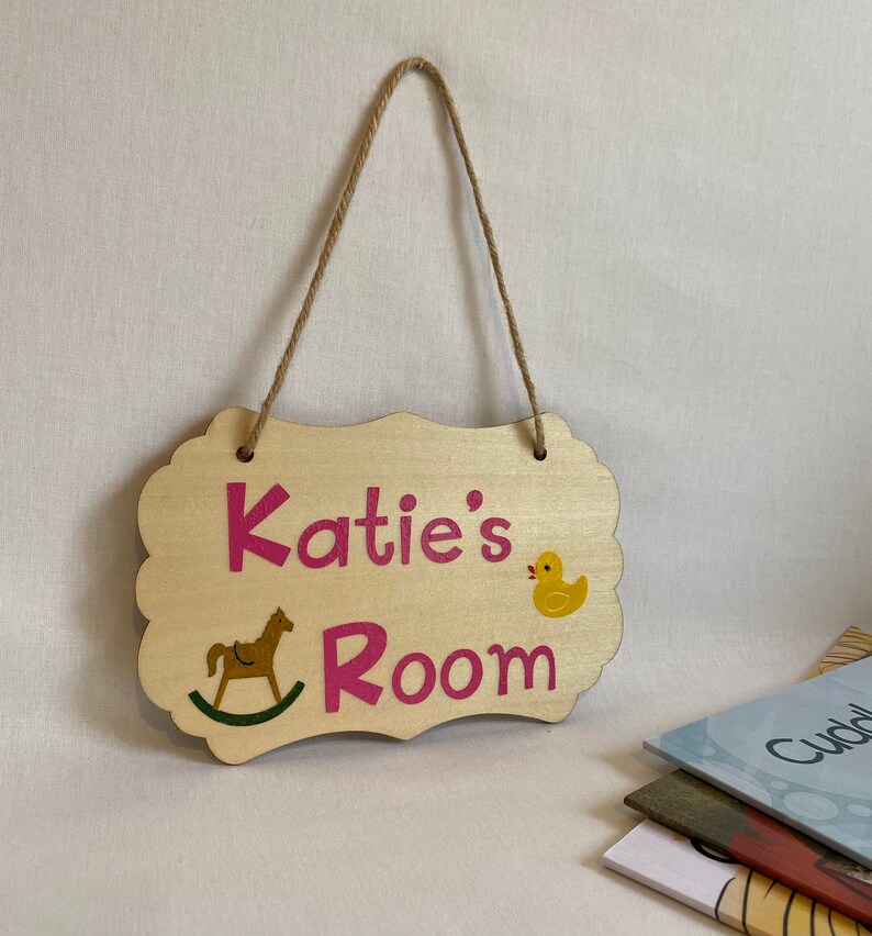 Personalised Hanging Wooden Signs - Etsy
