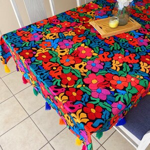 Tablecloth With Mexican Oaxaca Design, Tablecloth for Mexican Party ...