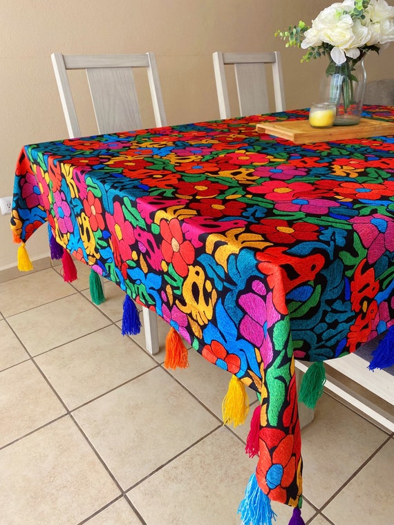 Tablecloth With Mexican Oaxaca Design Tablecloth for Mexican - Etsy