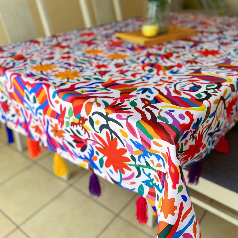 Mexican Table Cloth - Etsy