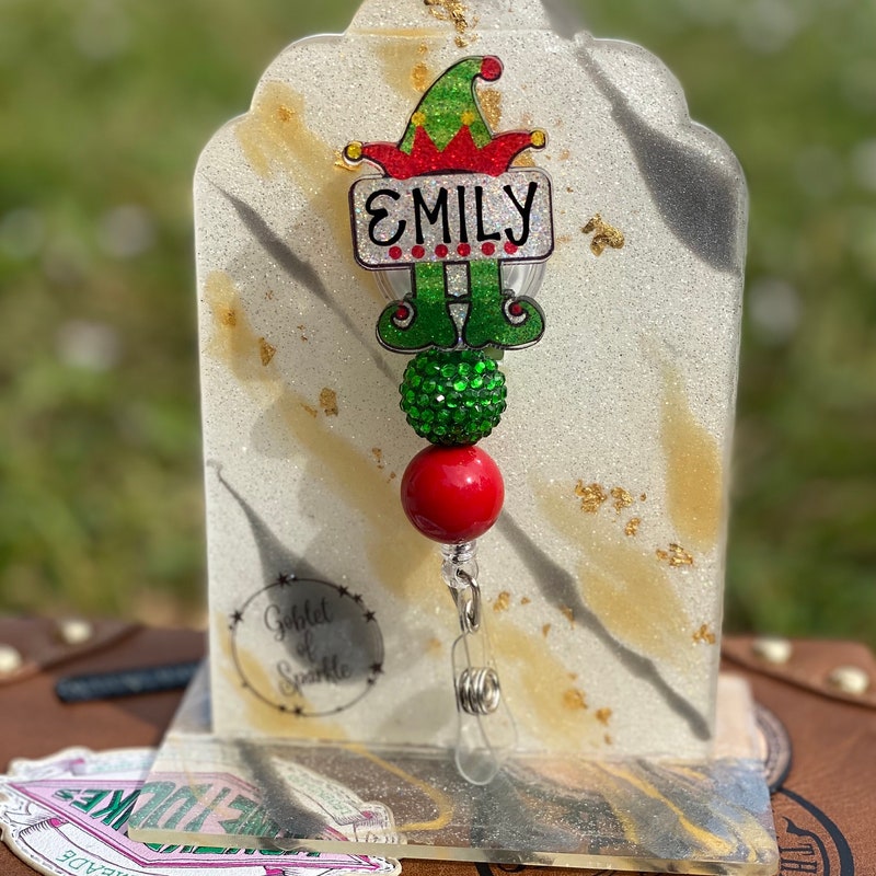 Elf Badge Reel - Etsy