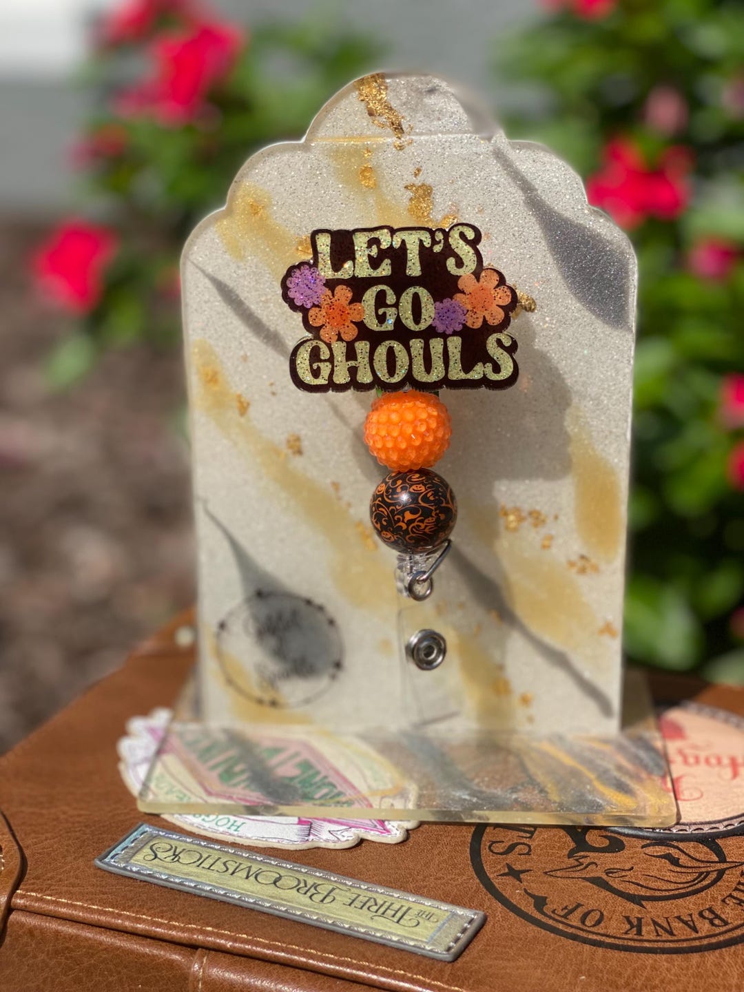 Let’s Go Ghouls - Halloween Badge Reel - Retro Halloween - Let’s Go ...