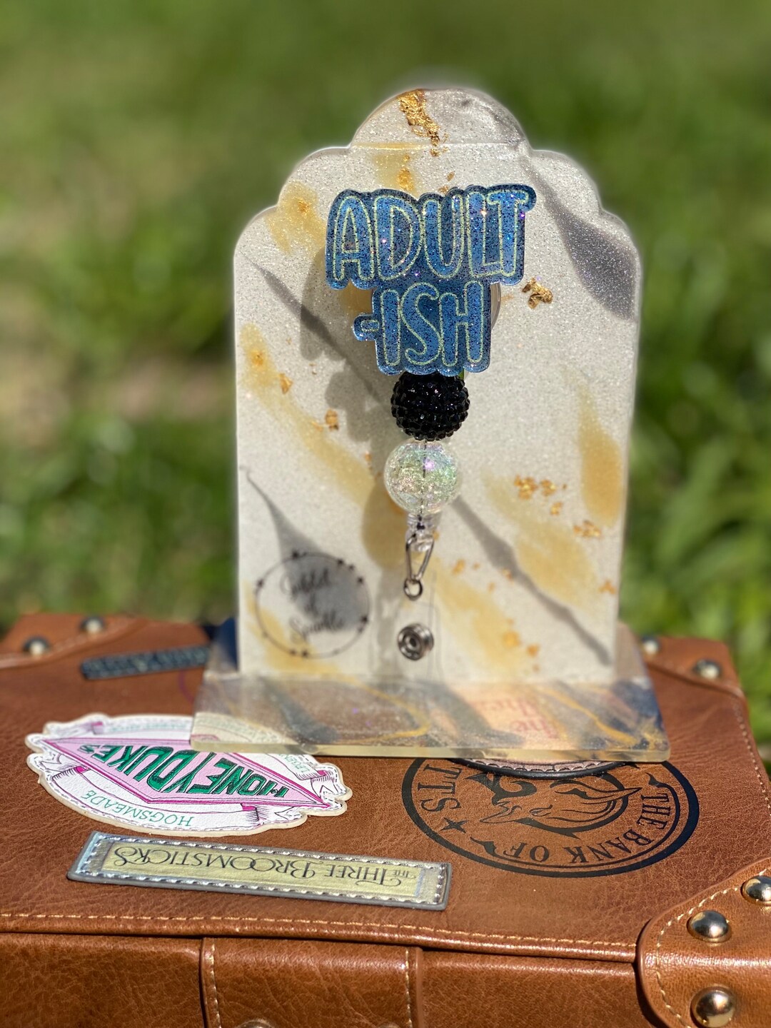 Adult-ish - Funny Badge - Adulting - Adulting is Hard - Sarcastic Badge ...