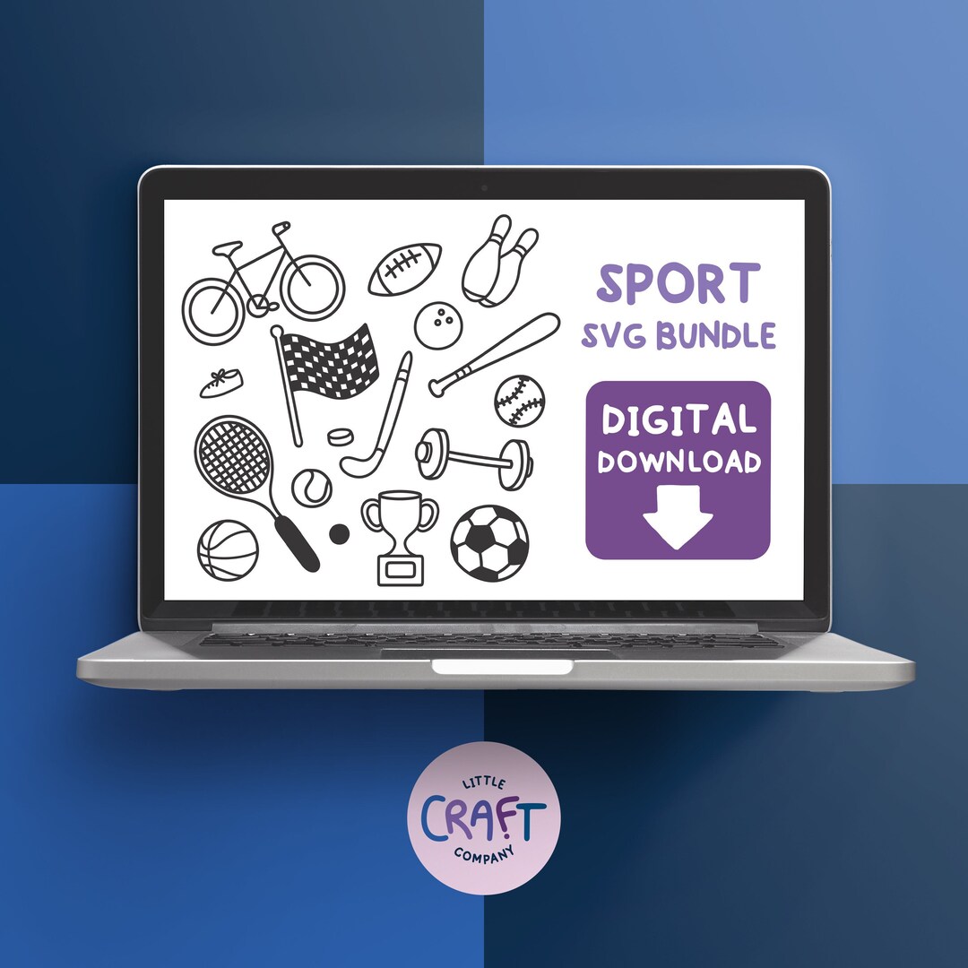 Dynamic Sports SVG Bundle for Cricut & Crafting Instant Download ...