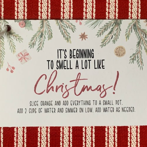 It's Beginning to Smell a Lot Like Christmas Gift Tag - Etsy