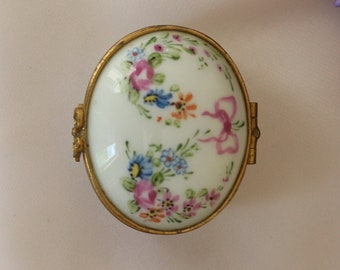 Limoges Pill Box | Etsy