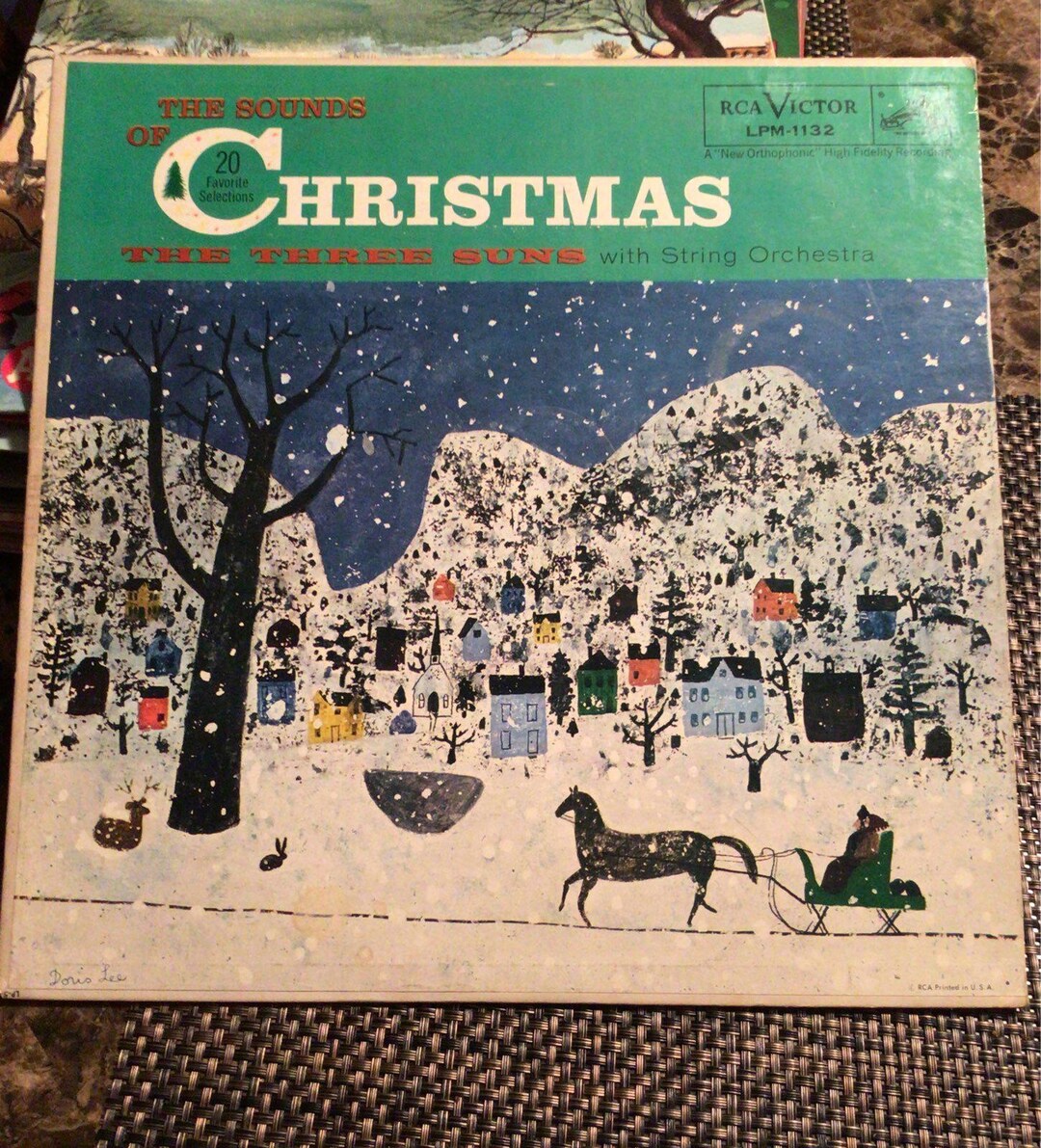 The Three Suns the Sounds of Christmas 1955 Record Album Vinyl - Etsy