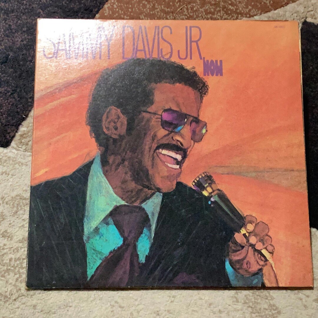 Sammy Davis Jr. Now 1972 Record Album Cover Opens up to Large Poster ...