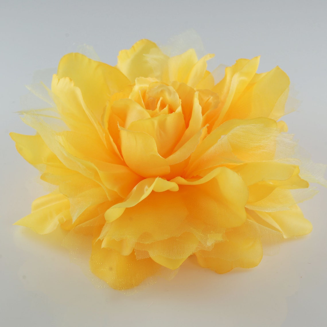 Large Yellow Flower Pin - Etsy