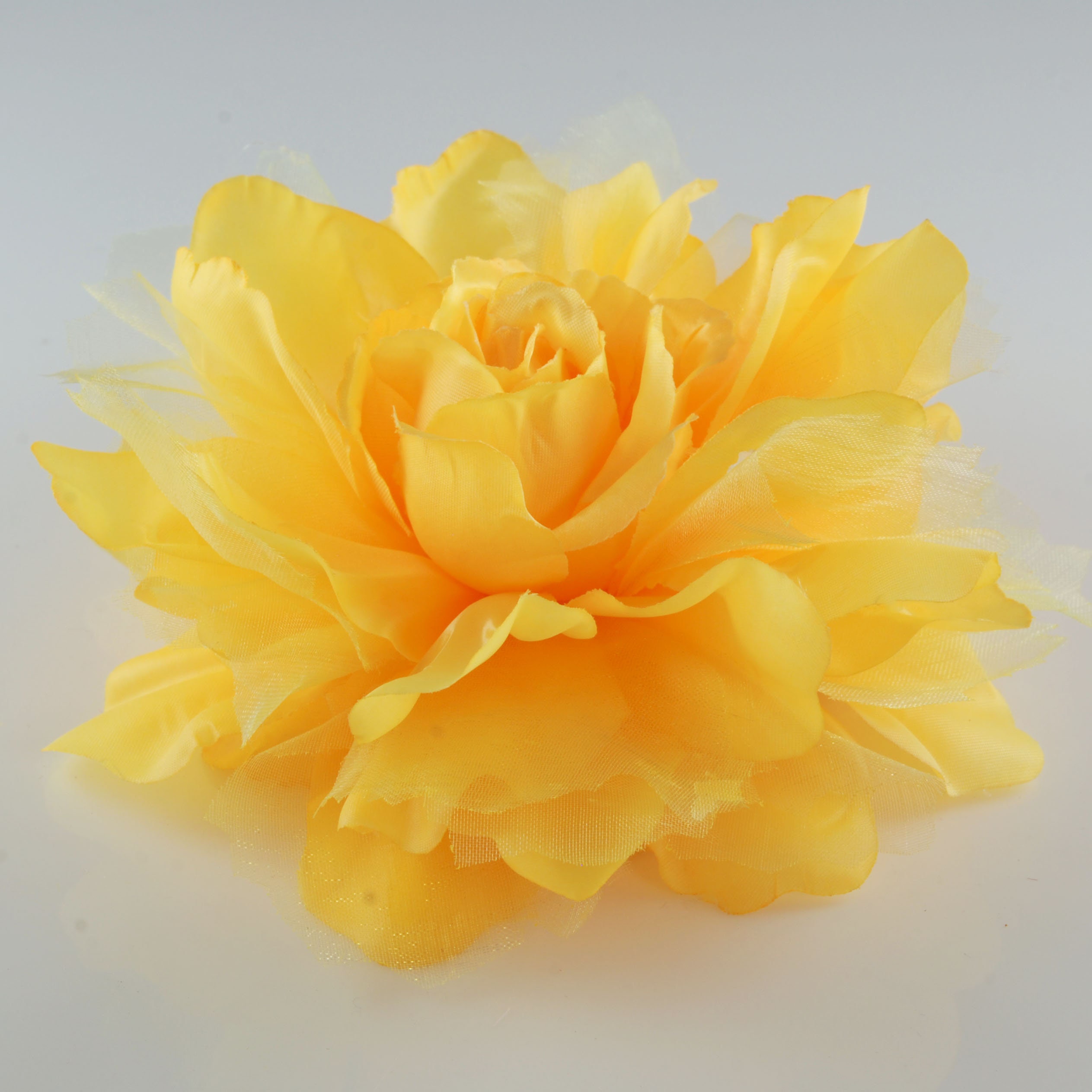 Large Yellow Flower Pin - Etsy