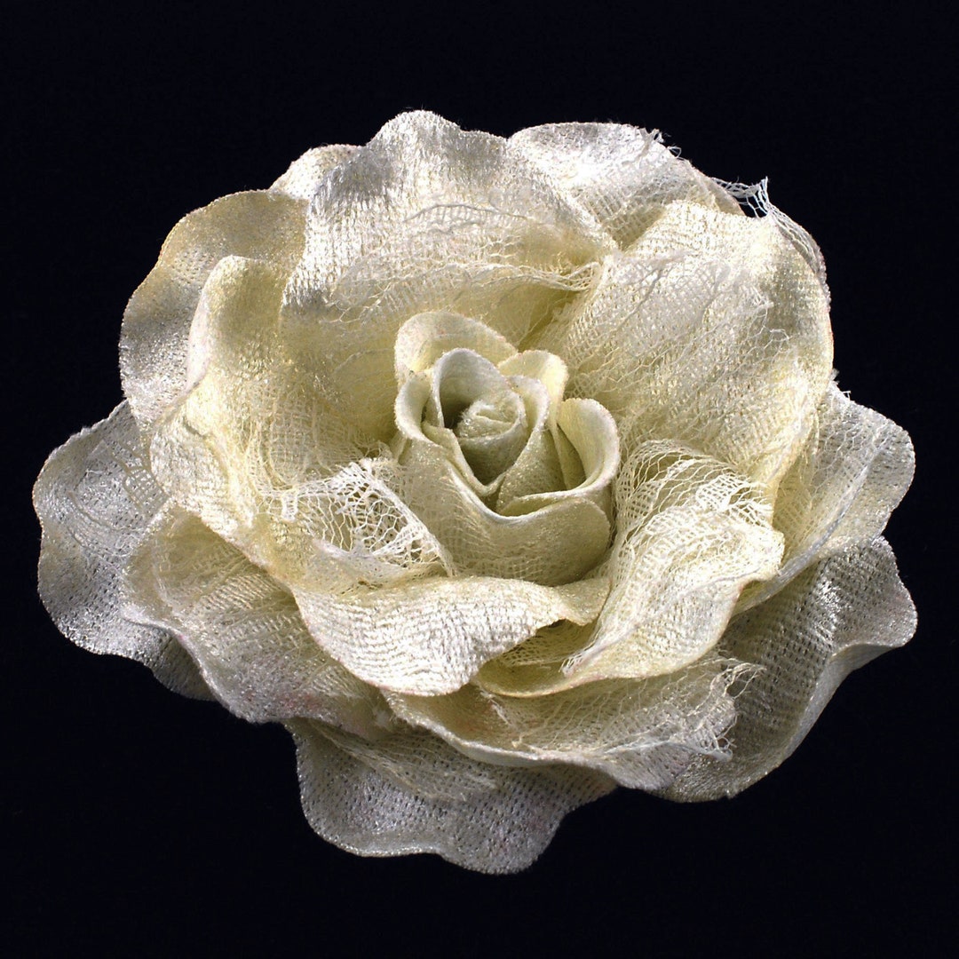 Velvet Fabric Flower - Etsy