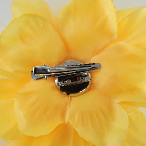 Large Yellow Flower Pin - Etsy