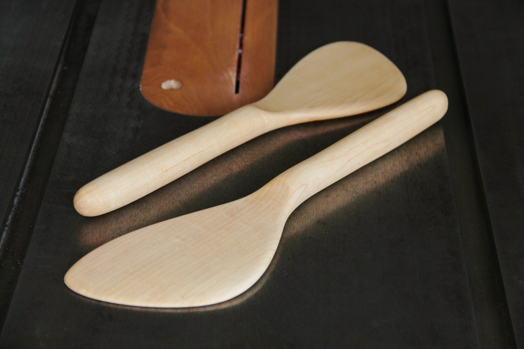Maple Shamoji / Rice Paddle - 12" - Organically Finished - Etsy
