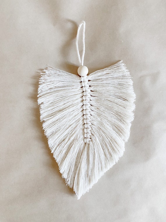 Large Macrame Feathers | Etsy