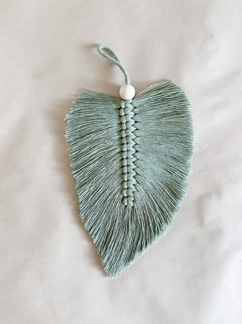 Large Macrame Feathers - Etsy