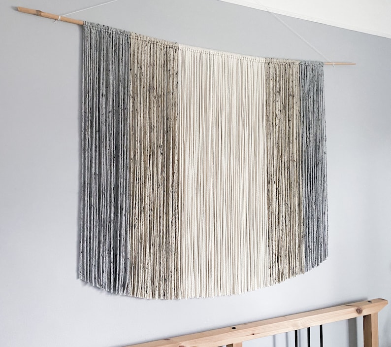 Extra Large Neutral Wall Hanging / Tapestry - Etsy