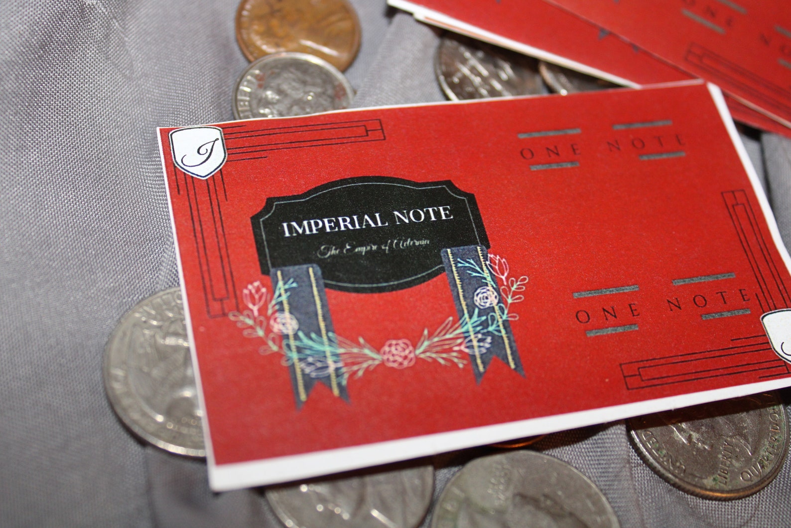 Imperial Notes (5 Note Pack) - the Official Currency of the Empire of ...