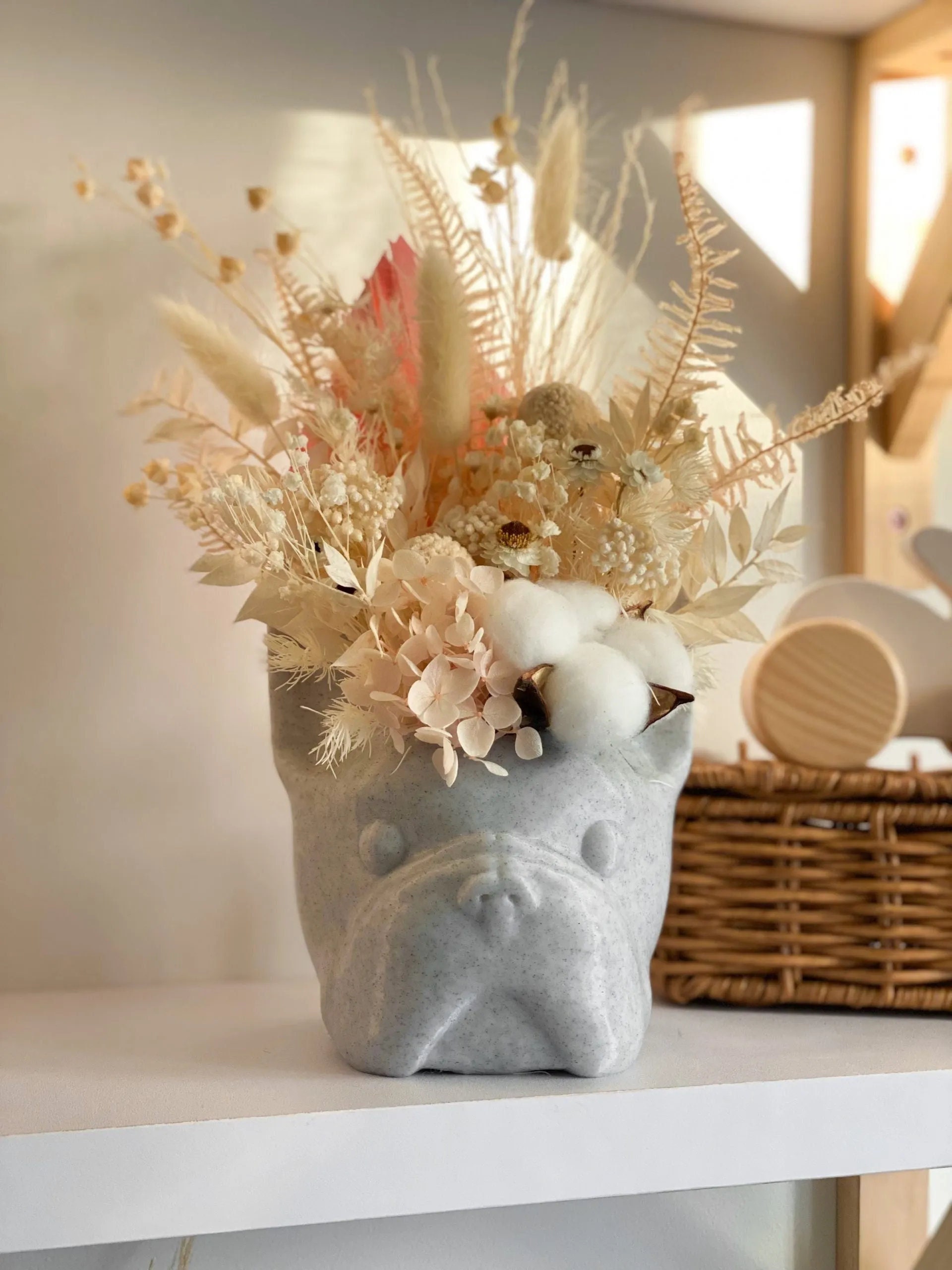 French Bulldog Planter French Bulldog Gifts Frenchie - Etsy