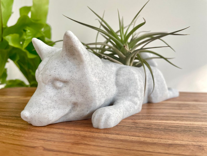 Shiba Inu Planter Shiba Inu Memorial Animal Pot Plants | Etsy