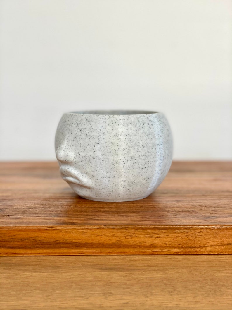 Face Planter Sad Funny Planter Cute Plant Pot with | Etsy