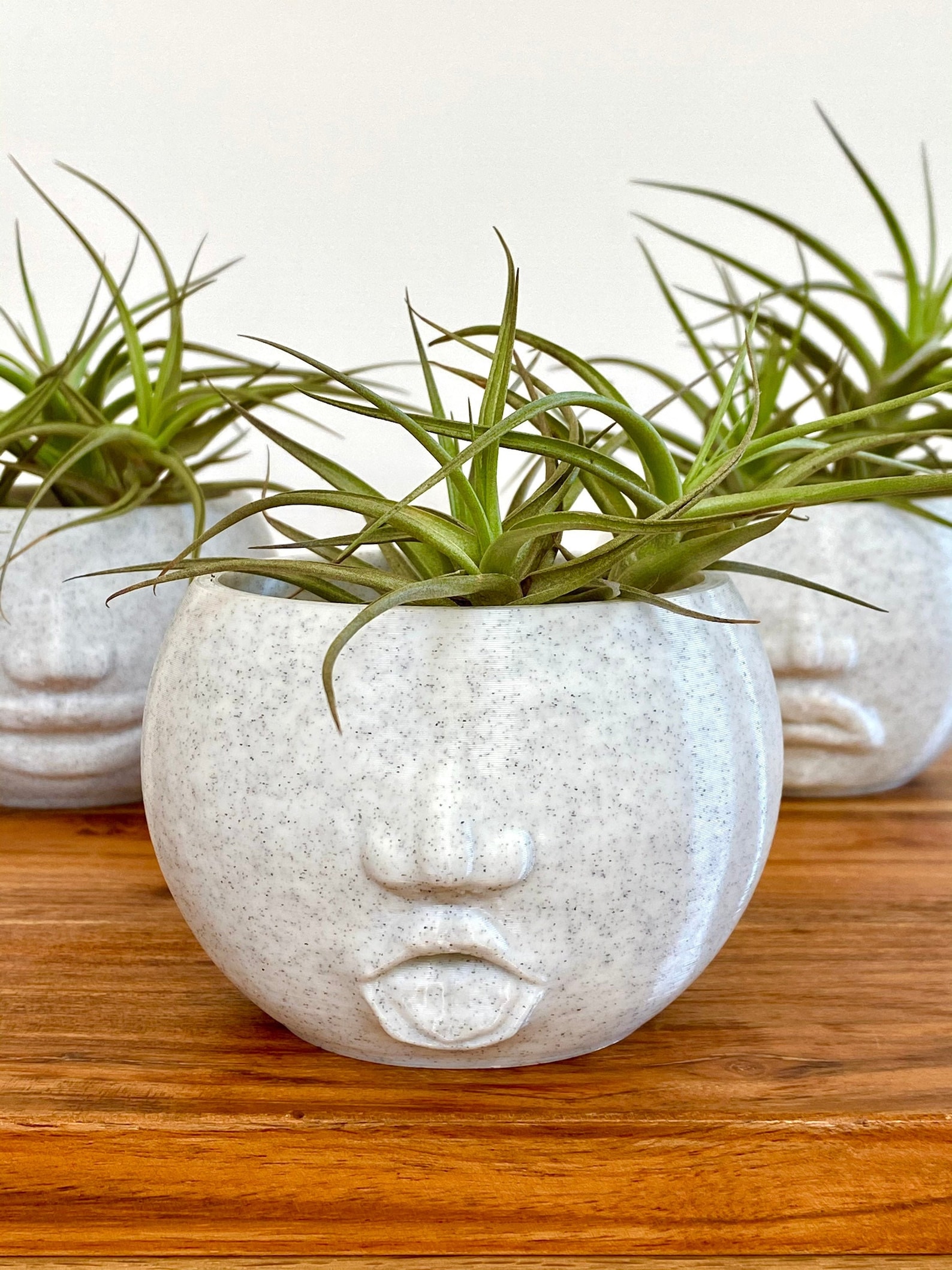 Funny Planter Face Pot Cute Face Planter Pot Head Planter | Etsy