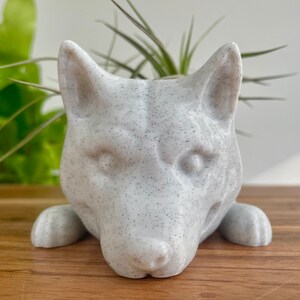 Shiba Inu Planter - Shiba Inu Memorial - Animal Pot Plants - Hachiko ...