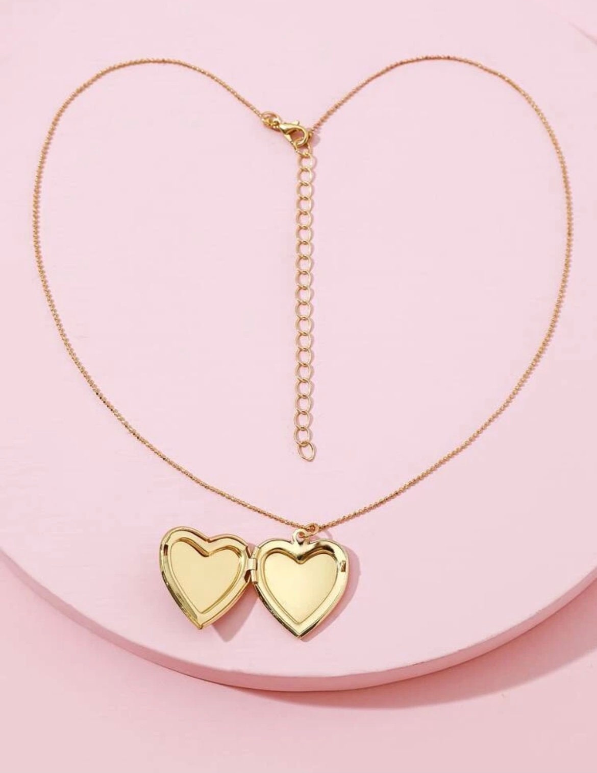 Purple and Gold Heart Shaped Star Locket Purple Heart Locket - Etsy