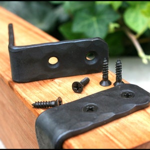 Hammered Corner Brace - L Bracket for Outside Corner - Etsy