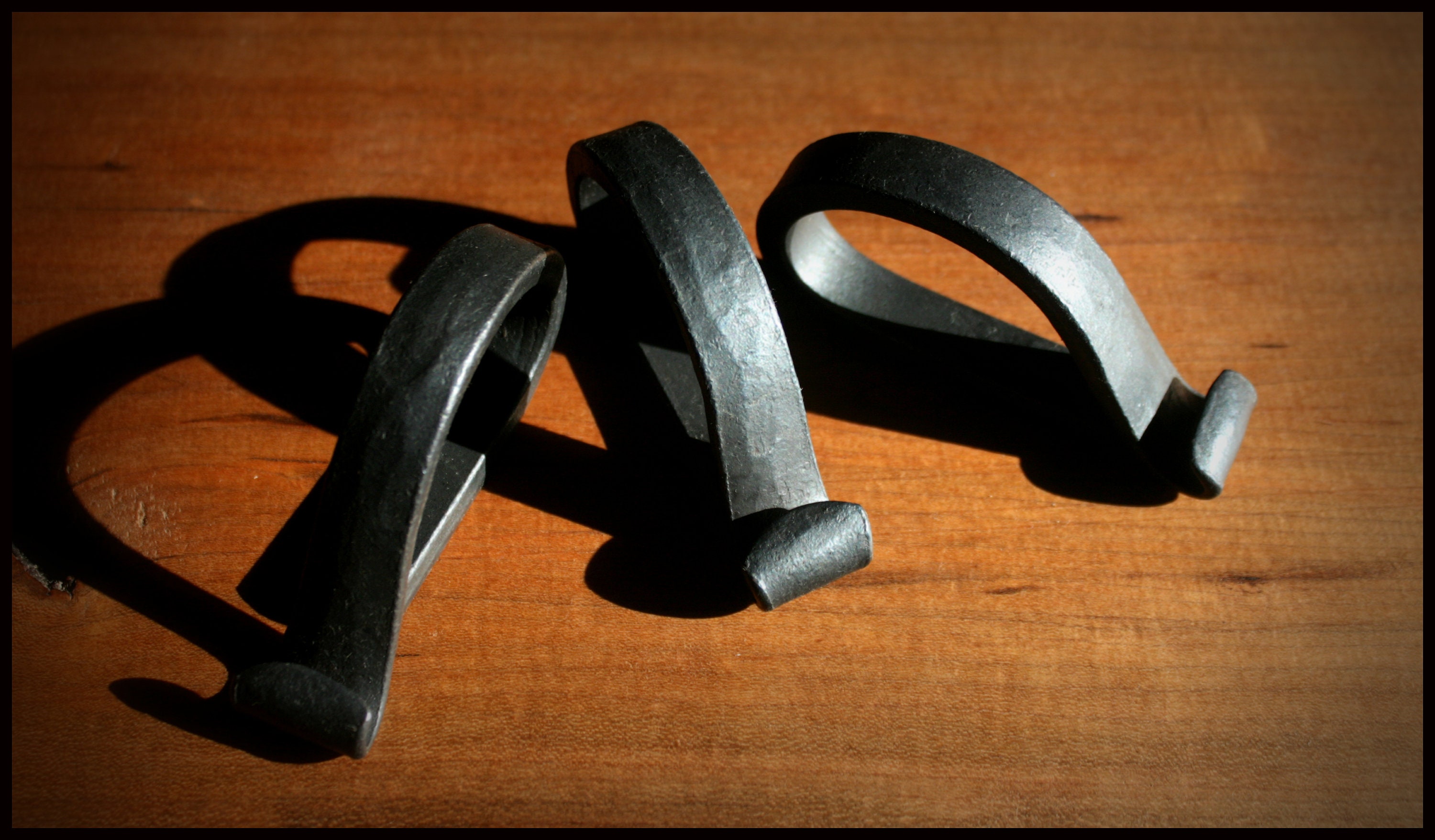 Napkin Ring Hand Forged Blacksmith Made | Etsy