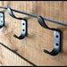 Double Hook - Coat Rack Hook - Hand Forged - Etsy
