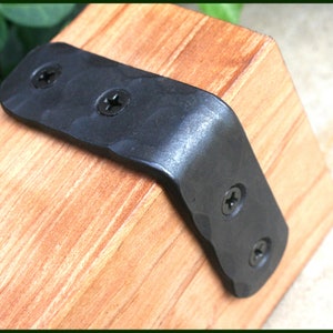 Hammered Corner Brace - L Bracket for Outside Corner - Etsy