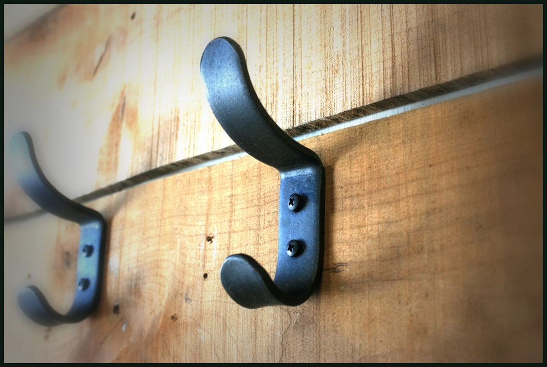 Double Hook - Coat Rack Hook - Hand Forged - Etsy