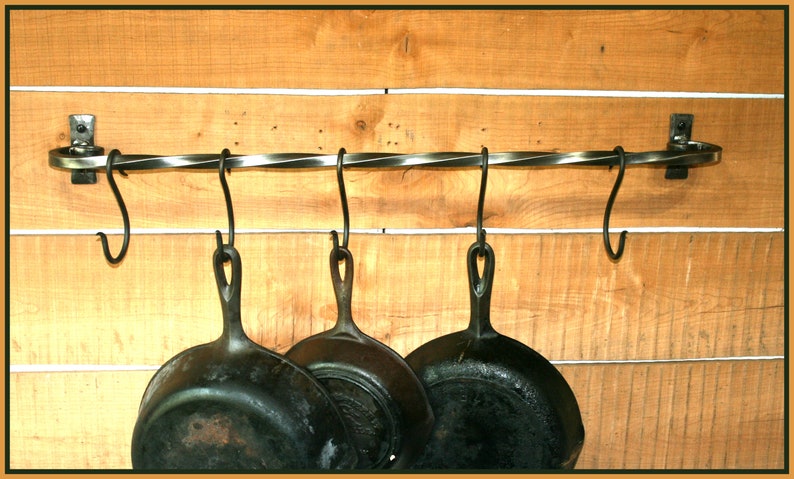 Pot Rack Bar Wall Mount - Etsy