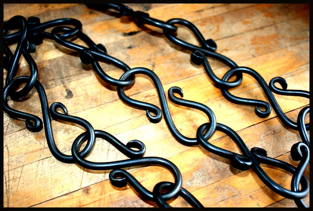 Decorative Chain Hand Forged (3/16 Round) - Etsy